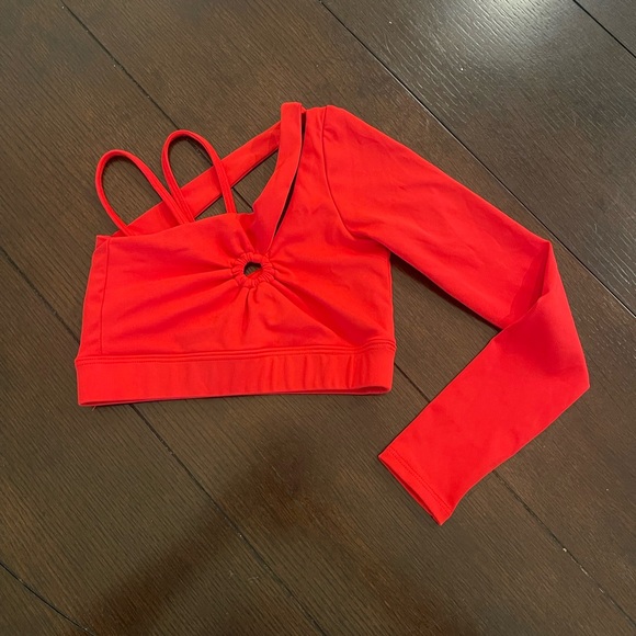 Tiger Friday | Shirts & Tops | Tiger Friday Blondie Crop Cherry | Poshmark